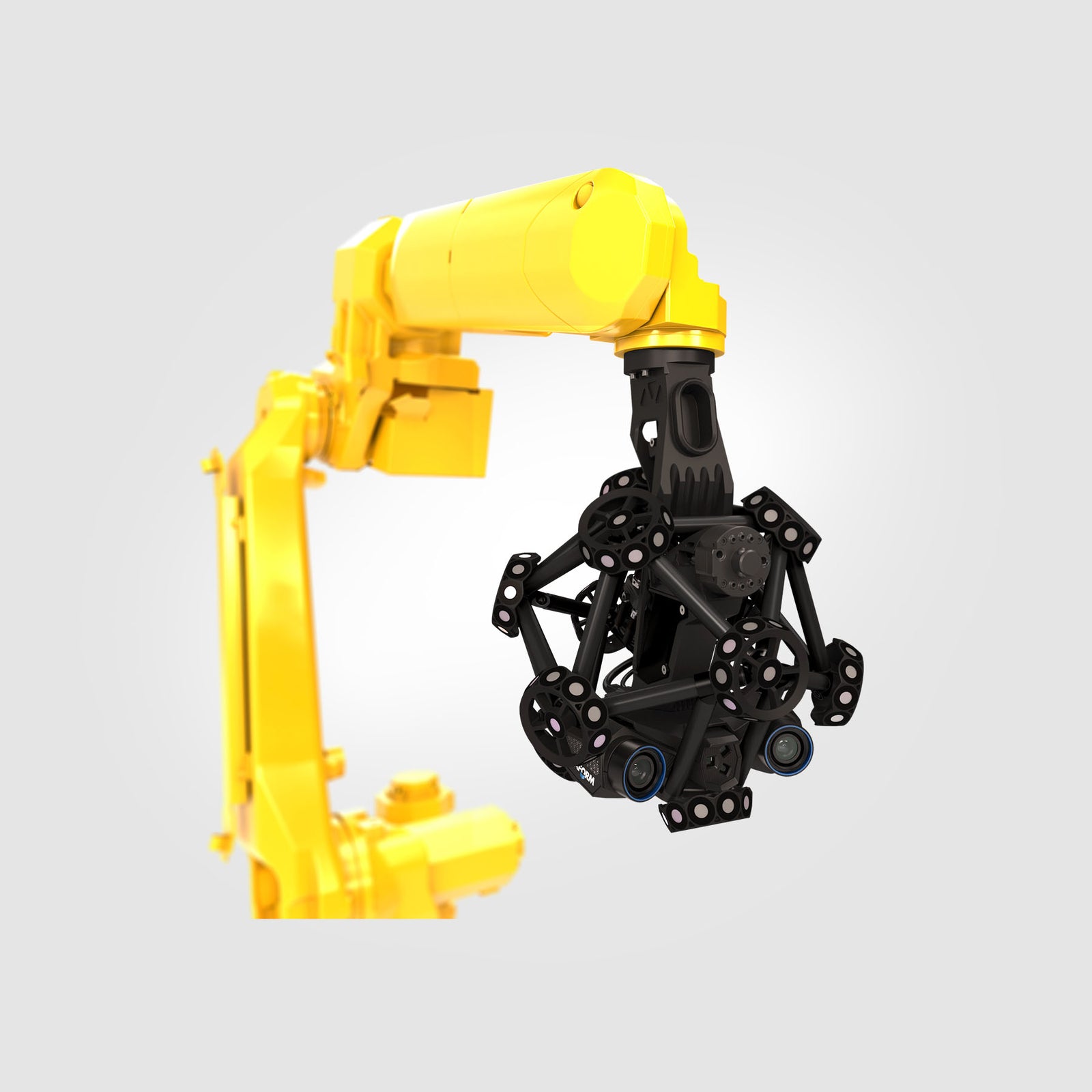 Creaform MetraSCAN-R BLACKª| Elite R-Series | Robotic 3D Scanning System