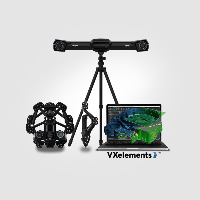 Creaform MetraSCAN Black | Elite 3D Scanner + HandyPROBE Metrology ...