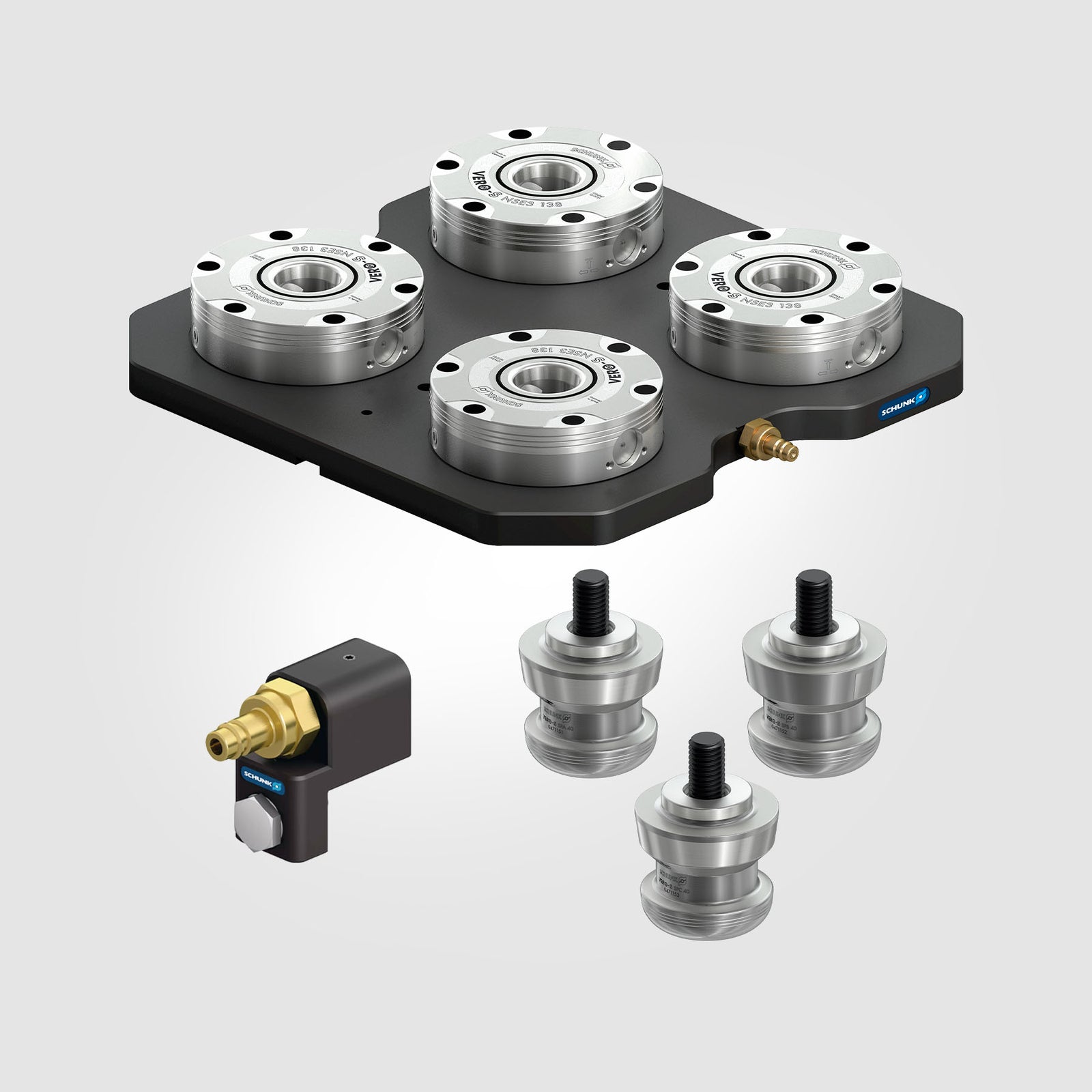 Schunk VERO-S NSL3 Quick-Change Pallet System