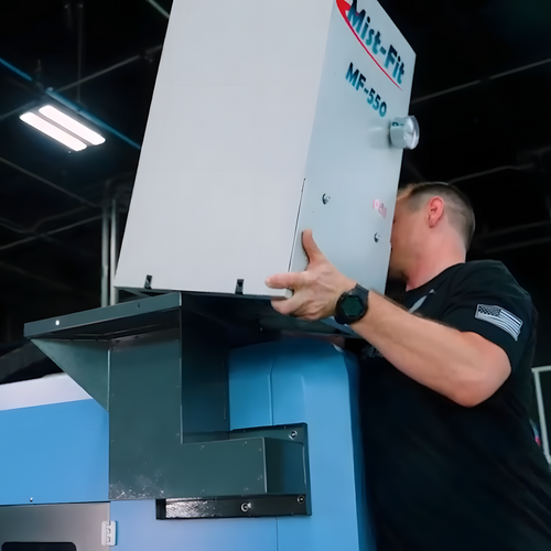 Mist Collector, Mist-Fit, MF-550, Mist Eliminator, Mist Extractor, Demister