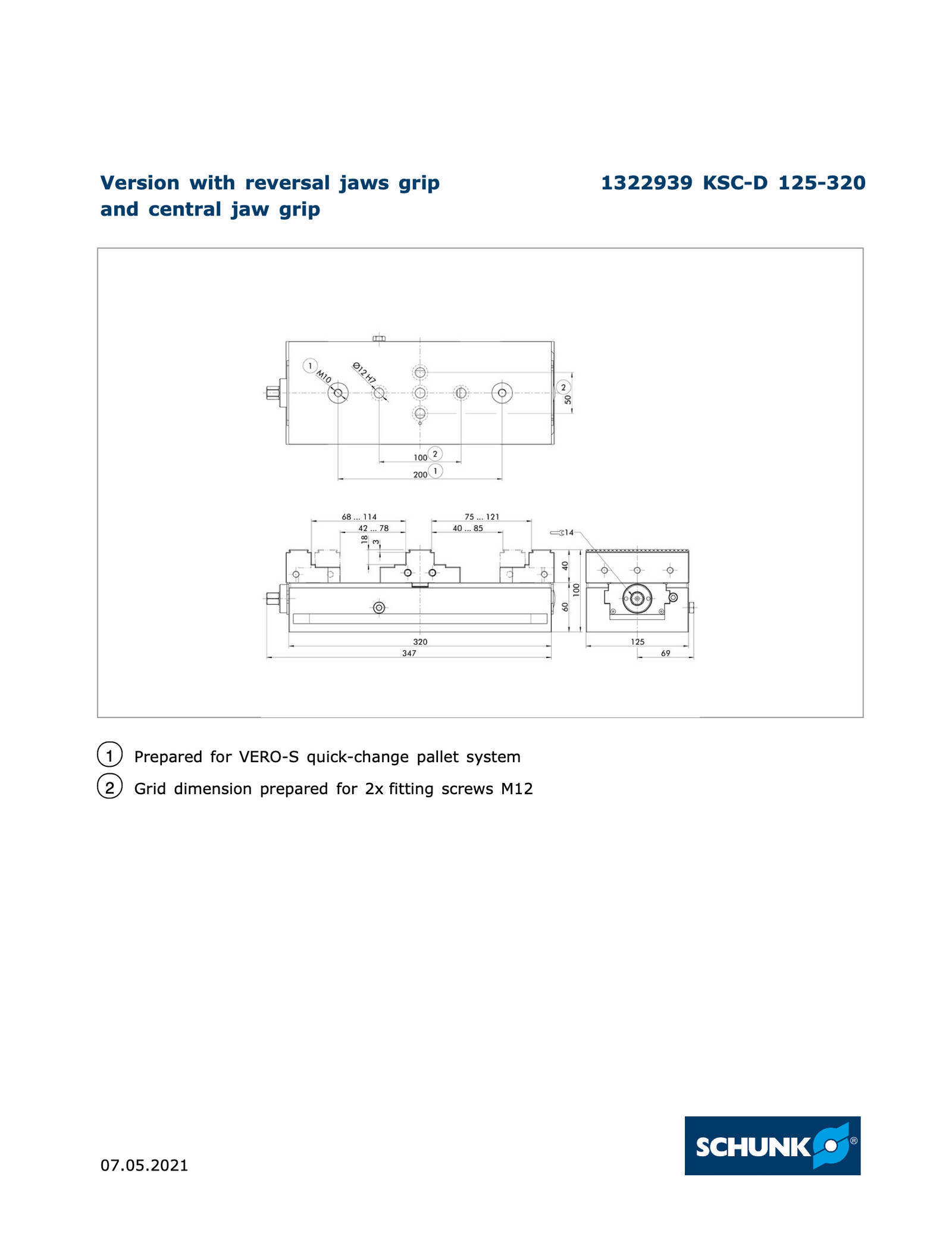 Schunk KONTEC KSC-D VISE