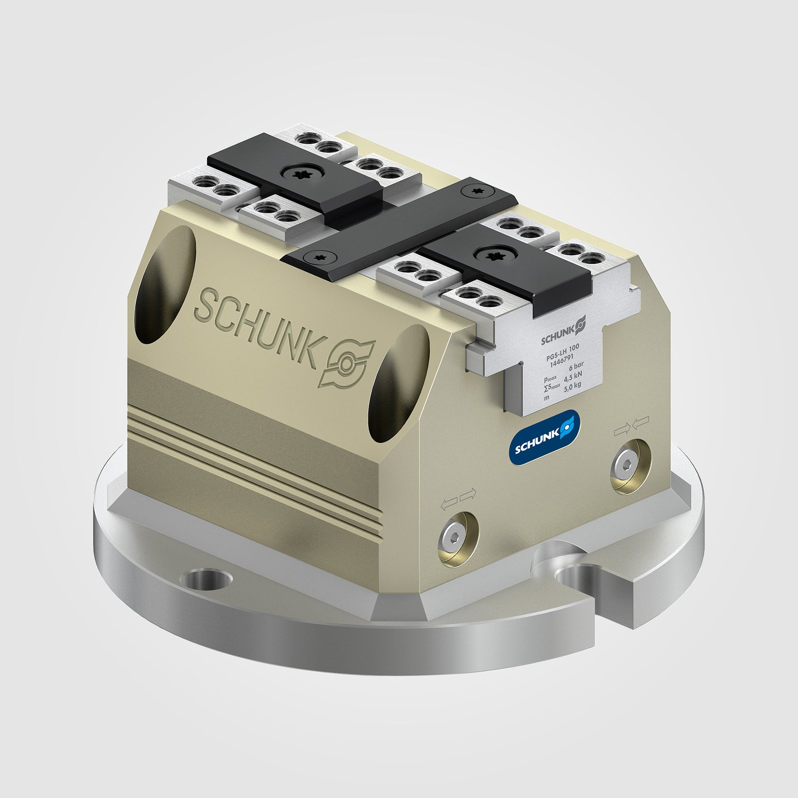 Schunk Tandem PGS3 Pneumatic Automated Vise