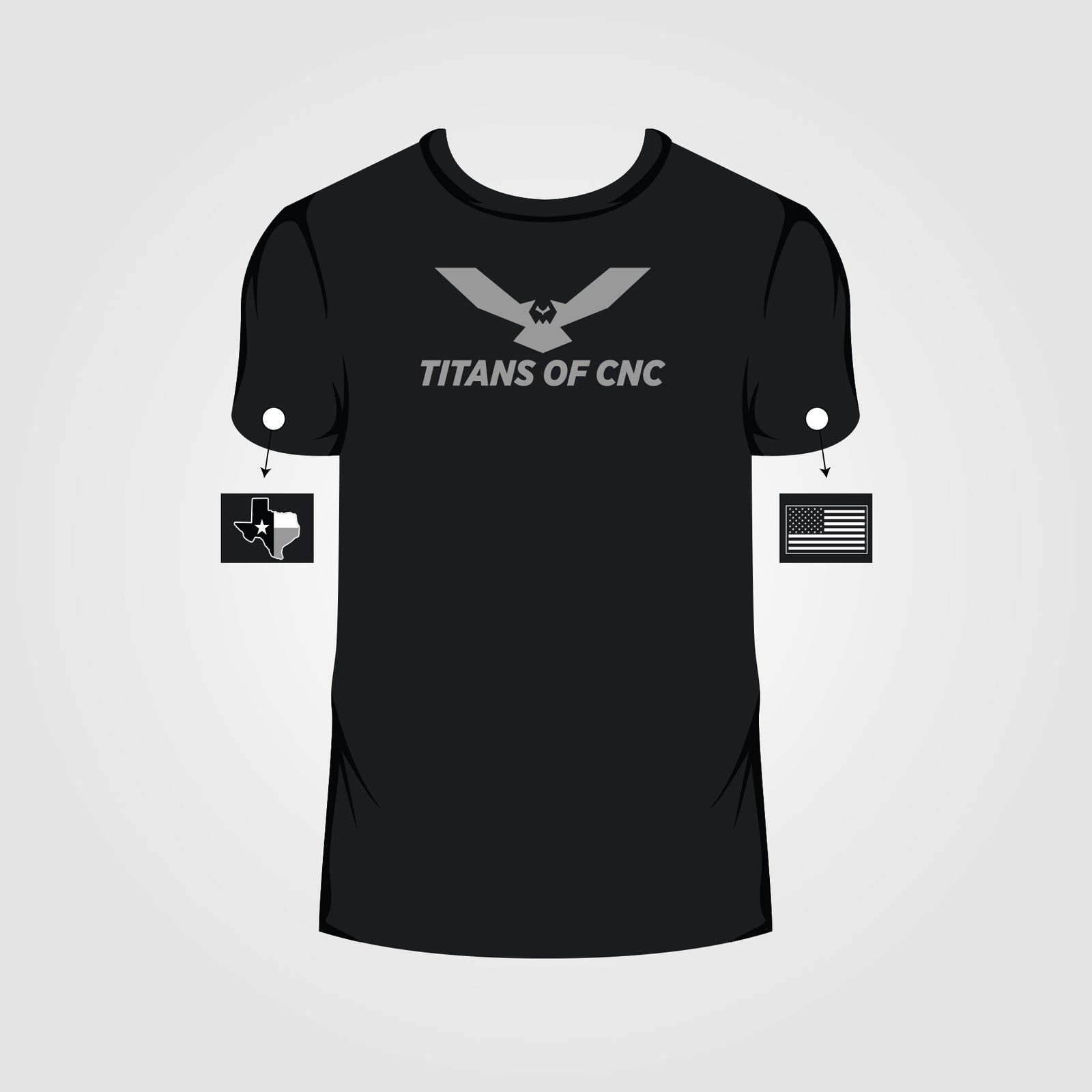 THE TITANS of CNC TEXAS STANDARD T-Shirt