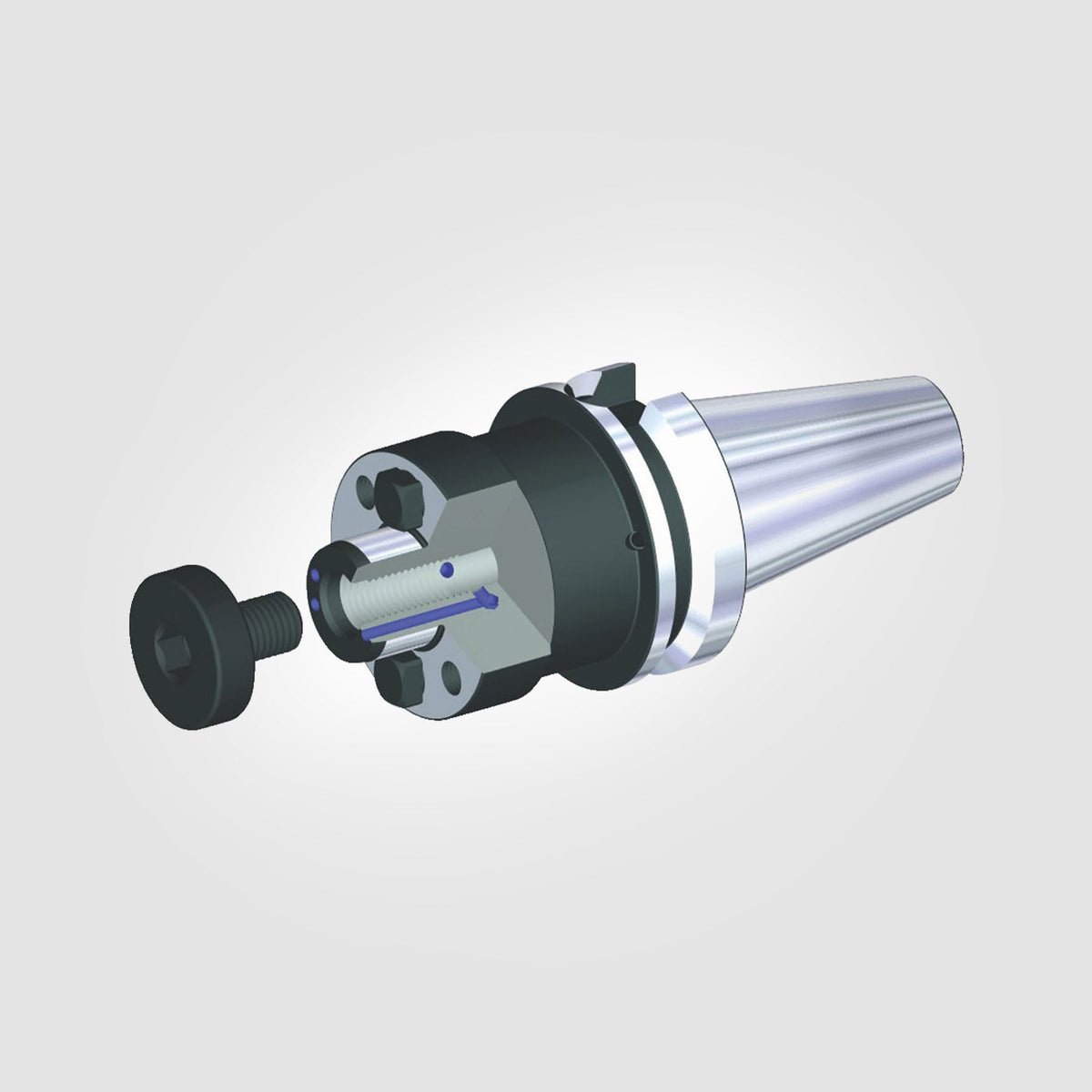 BT50 Shell Mill Adapters with Through Coolant