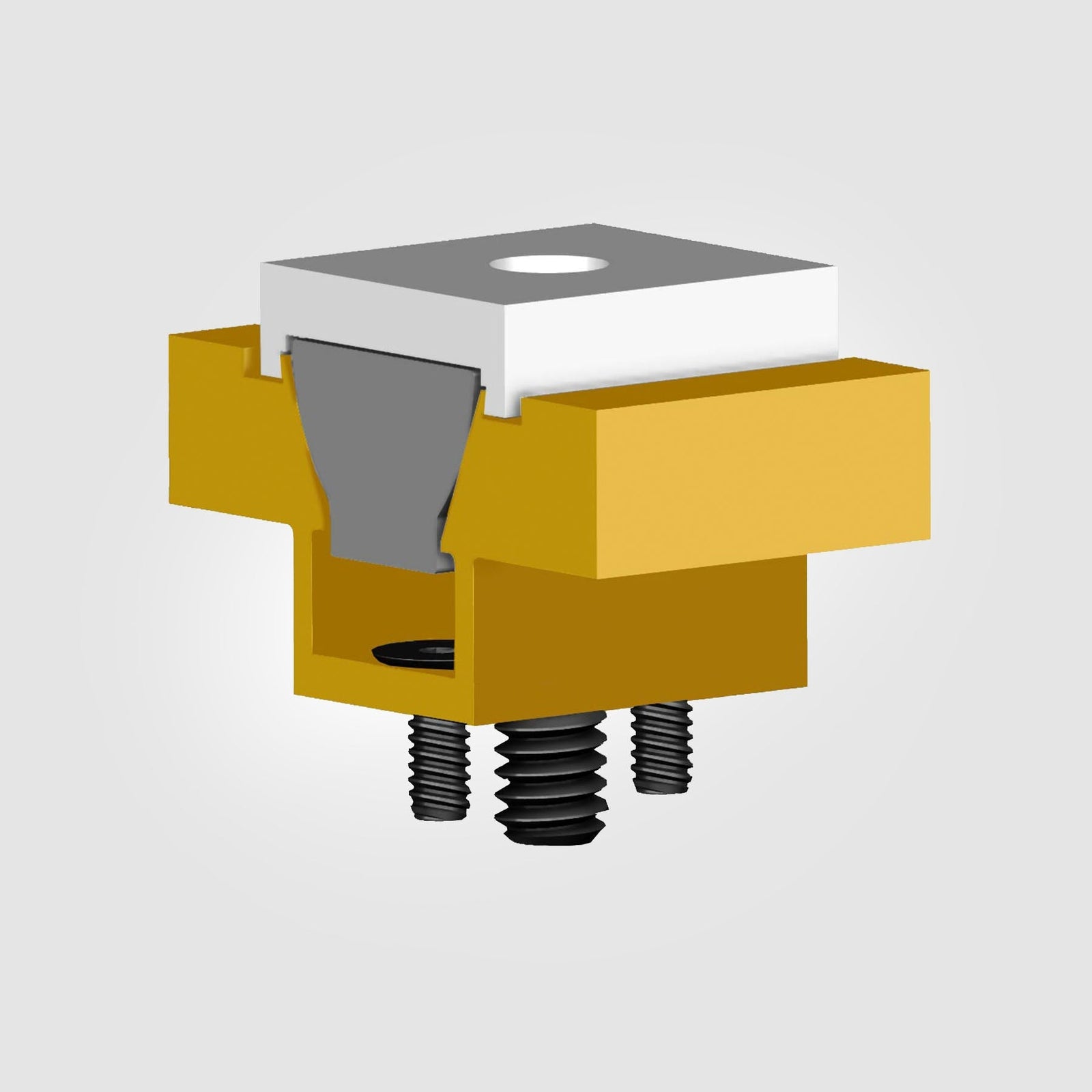 Mitee-Bite Machineable Uniforce Clamp for Art of Fixturing