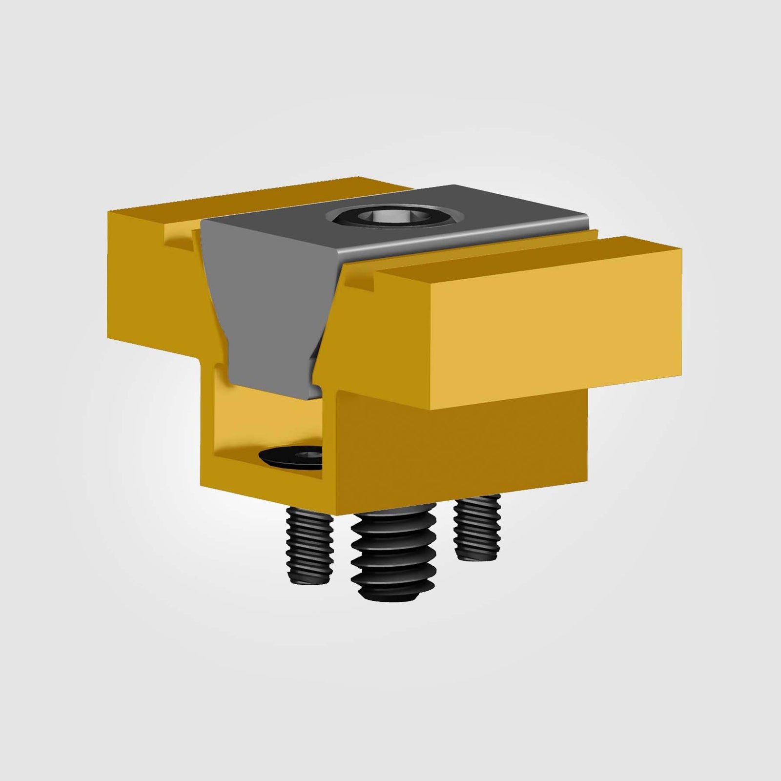 Mitee-Bite Machineable Uniforce Clamp for Art of Fixturing